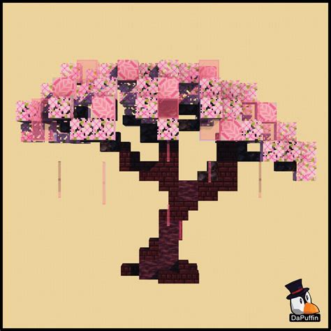 Dapuffin Patreon Minecraft Tree Minecraft Custom Trees Small Minecraft Castle Designs