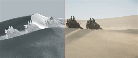 Simulating Sand And Other Fx With Hybride Befores And Afters