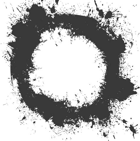 Dirty Texture Border Black Color Only 45834475 Vector Art At Vecteezy