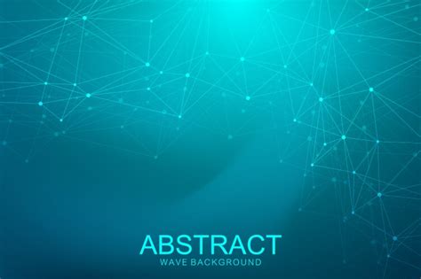Abstract Molecular Science Connection Royalty Free Vector