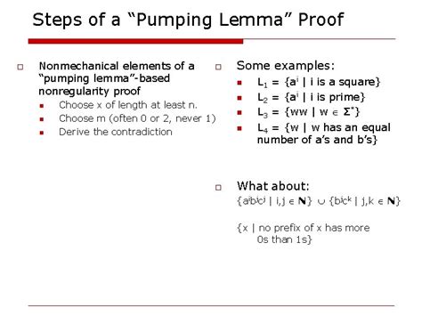 Introduction To Cs Theory Lecture 8 Pumping Lemma