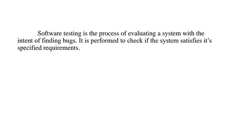 SOLUTION Software Testing Principles Studypool