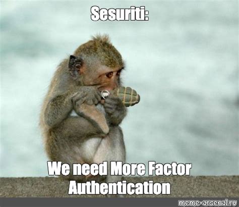 Meme Sesuriti We Need More Factor Authentication All Templates