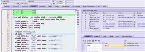 Modify The Table Content In Se16 Through Debug Programmer Sought