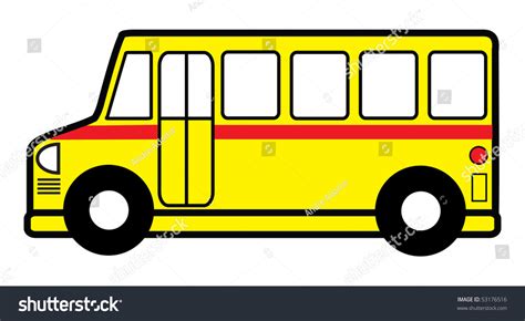 Cartoon Vector Illustration Babe Bus Vetor Stock Livre De Direitos 53176516 Shutterstock