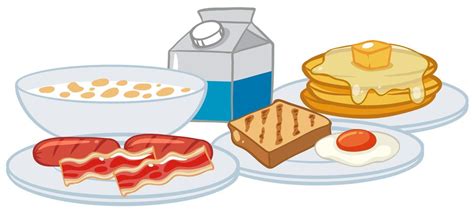 Breakfast Vector Art Icons And Graphics For Free Download