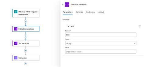 Logic App Initalize Variable With Type Array Fails When Using Range
