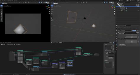 Camera Track Constraint With Geometry Nodes Modeling Blender