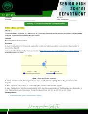 Exploring Forces And Motion Interactive Physics Activities Course Hero