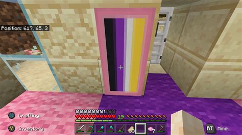 My Attempt At A Non Binary Flag In Minecraft Had To Add The Border Cus