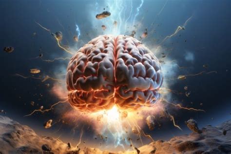 Human Brain Exploding Graphic By Forhadx5 · Creative Fabrica