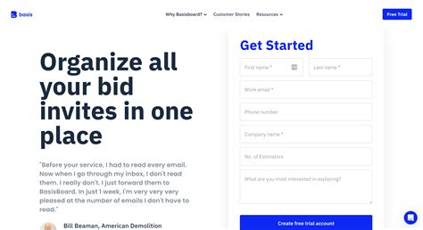 Best Subcontractor Bid Tracking Software 2024 Our Bid Board