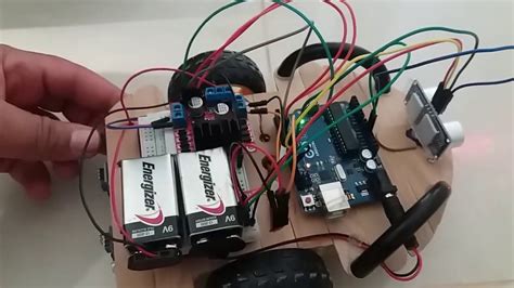 projet arduino robot détecteur d obstacle youtube