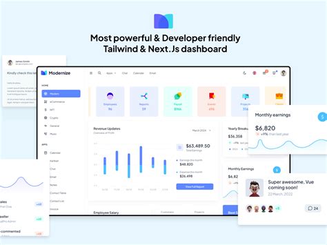 Modernize Nextjs Tailwind Css • Craftwork