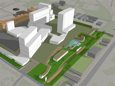 Mixed Use Brownfield Redevelopment Masri O Architects