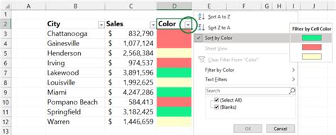 How To Sort By Cell Color In Excel Excel Bootcamp