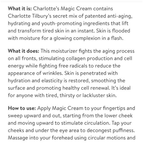Charlotte Tilbury Other New Ct Magic Cream Treat Transform
