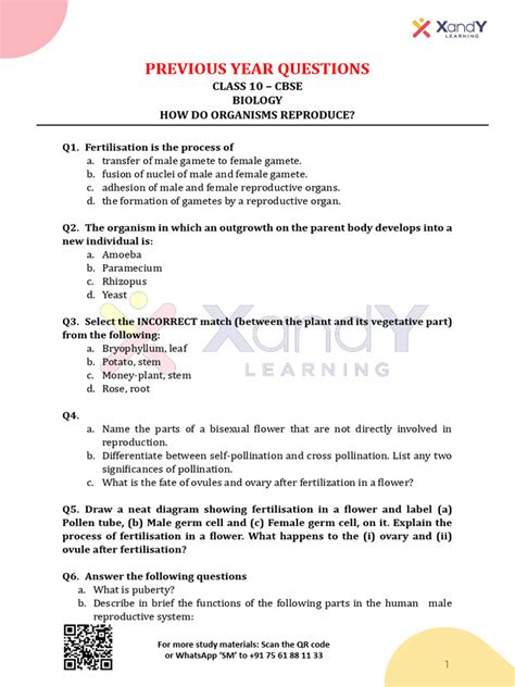 B How Do Organisms Reproduce Pdf Fertilisation Sex