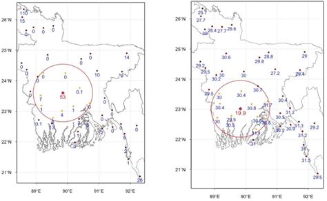 Figure 1 From Developing High Resolution Gridded Rainfall And Temperature Data For Bangladesh