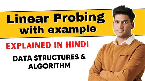 Linear Probing With Example Explained In Hindi 🔥 Dsa Data