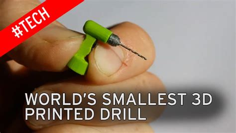 Worlds Smallest Power Drill Is Just 17cm Tall And It Actually Works