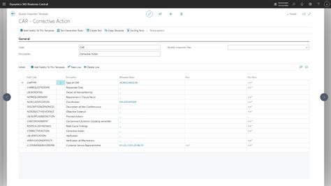 managing quality assurance qa in business central