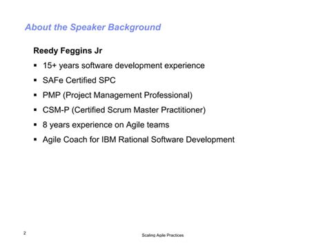 Adopting Scaled Agile Framework Webinar V1 0 Ppt