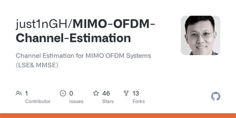 GitHub Just NGH MIMO OFDM Channel Estimation Channel Estimation For MIMO OFDM Systems LSE MMSE