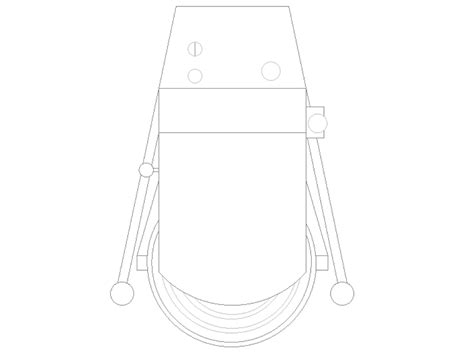 Industrial Mixer In Autocad Cad Download 16 01 Kb Bibliocad