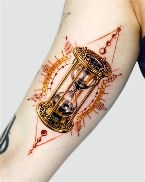 30 Hourglass Tattoo Ideas For Men And Women 100 Tattoos Hourglass