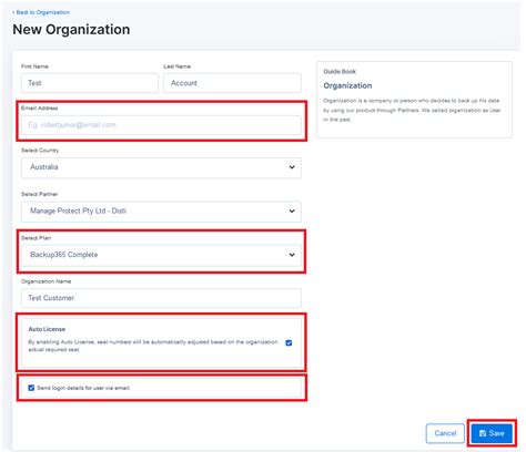 Dropsuite Provision New Customer Manage Protect Pty Ltd