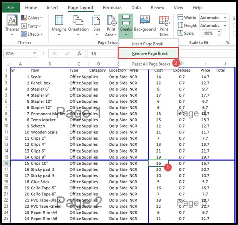 Como Remover Uma Quebra De Página No Excel