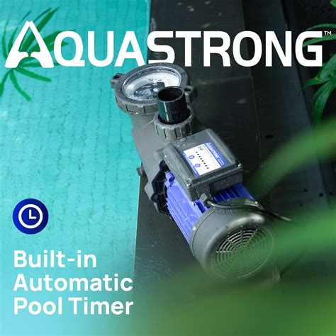 Aquastrong In Above Ground Pool Pump 1 5 Hp