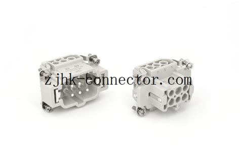China 6 Pin Rectangular Industrial Connector Manufacturers Suppliers