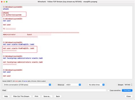 Mssql注入流量分析 Xia0les Blog