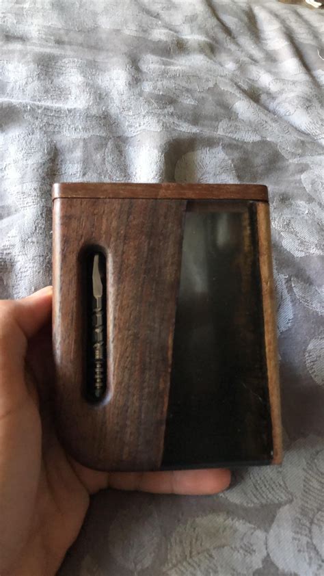 Made A Stash Box Inspired By The 3d Printed Dugout Case R Dynavap