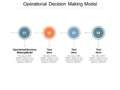Decision Making Model Slide Team