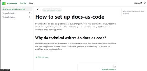 How To Set Up Documentation As Code With Docusaurus And Github Actions