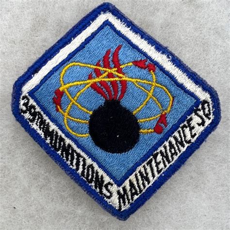 Usaf 39th Munitions Maintenance Squadron Patch Fitzkee Militaria