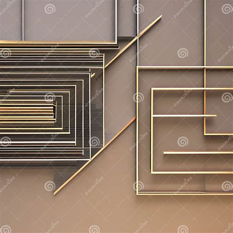 A Minimalistic Arrangement Of Overlapping Rectangles In Contrasting Hues Conveying A Sense Of