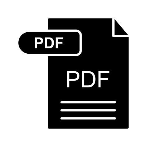 Pdf Vector Icon 14717687 Vector Art At Vecteezy