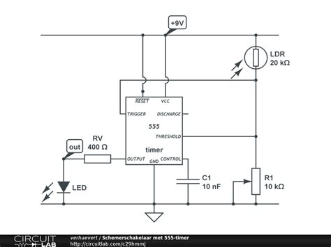 ldr circuit with 555