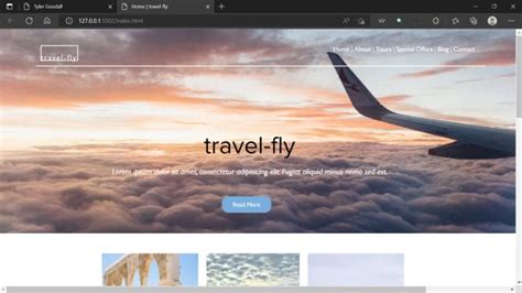 Build A Basic Website Using Html Css And Some Javascript By Tgoodall Fiverr