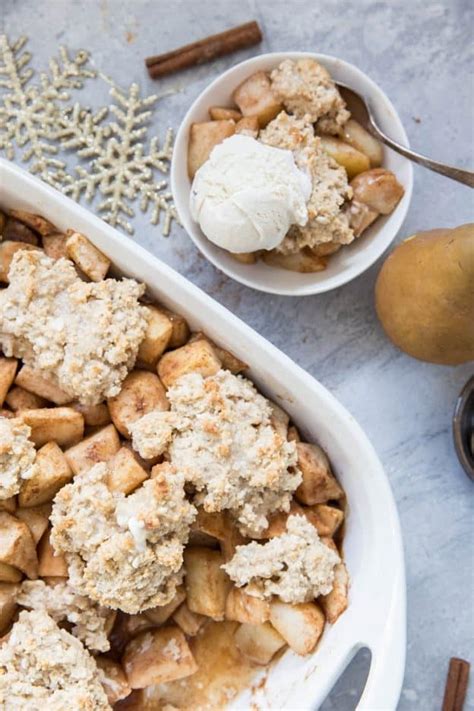Gluten Free Pear Cobbler The Roasted Root
