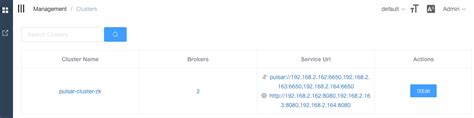 使用pulsar Manager管理集群 黄忠德的博客