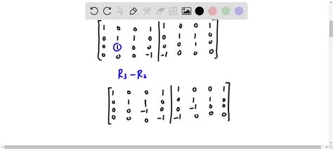 SOLVED Use Row Reduction To Find The Inverses Of The Given Matrices If They Exist And Check