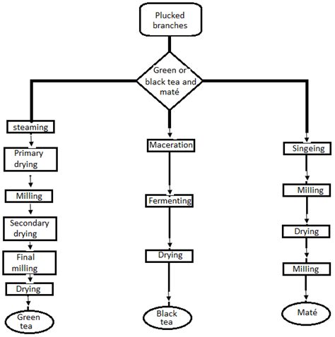 Tea Manufacturing Process Flow Chart A Visual Reference Of Charts Chart Master