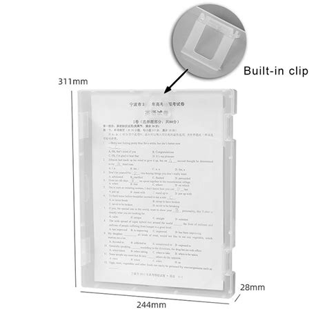 A4 File Clip File Clip Data Box Durable File Folder File Folder File Box A4 Document Case