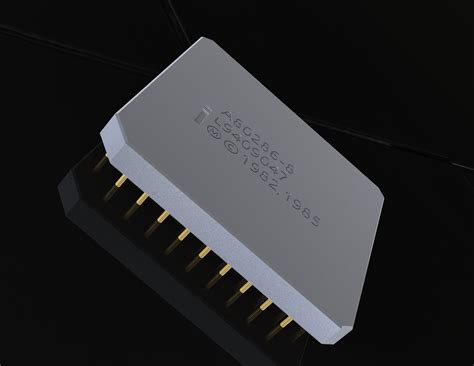 Stl File 80286 Intel Microprocessor 🌆・3d Printing Design To Download・cults