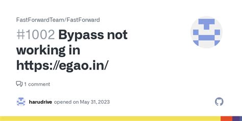 Bypass not working in https://egao.in/ · Issue #1002 · FastForwardTeam/FastForward · GitHub